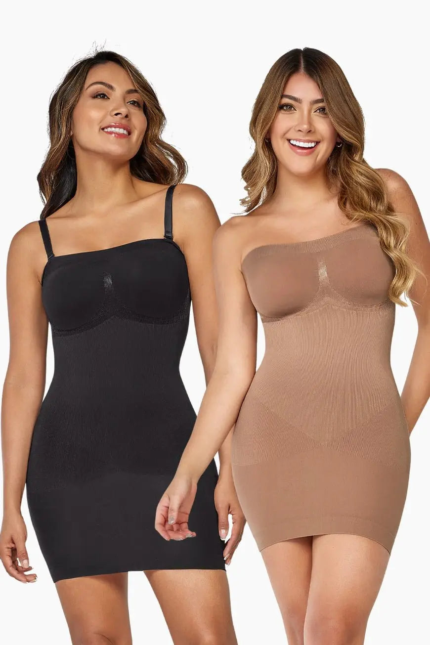 Comfort Evolution Slip 2 Pack - Shaping Slip Bundle | Seamless, Breathable, Versatile – Curveez